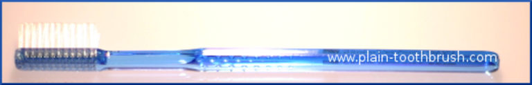 Plain Toothbrushes with Old-Fashioned Flat Head – In Stock